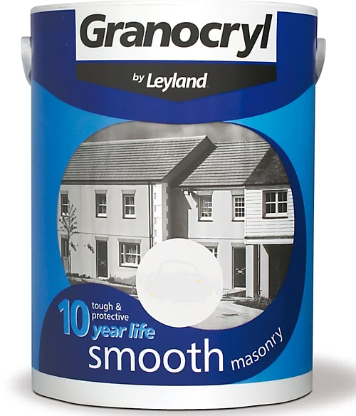 GRANOCRYL BLACK MASONRY PAINT 5ltr - Formby Timber Supplies Ltd