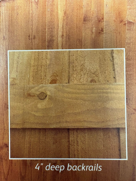 6ft x 3ft 6" Arch Top Feather Edge Fence Panels - Formby Timber ...