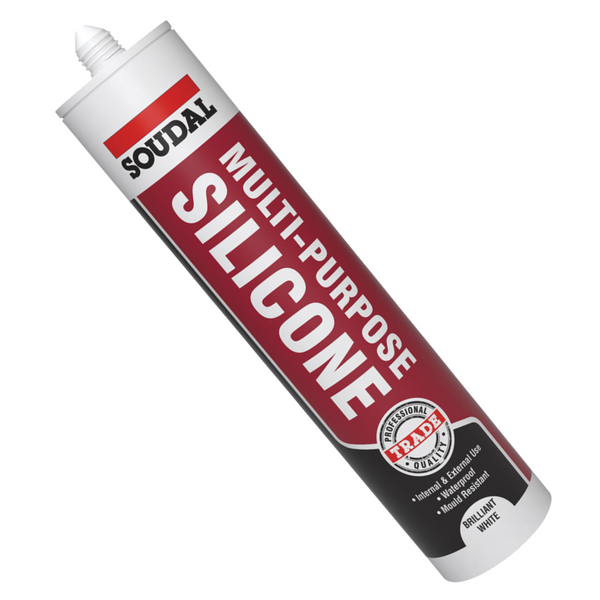 Soudal Multi-Purpose Silicone Clear - Formby Timber Supplies Ltd