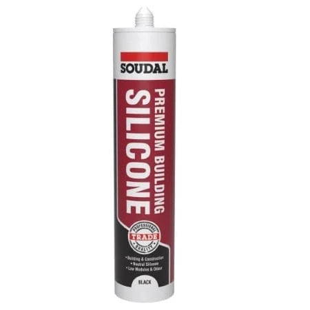 Soudal Premium Building Silicone clear - Formby Timber Supplies Ltd