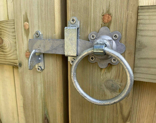 GALVANISED RING LATCH - Formby Timber Supplies Ltd