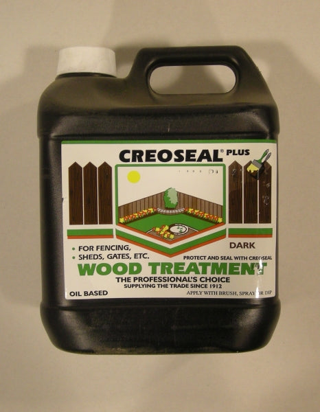 Creoseal Wood Treatment 4 Litre Dark - Formby Timber Supplies Ltd