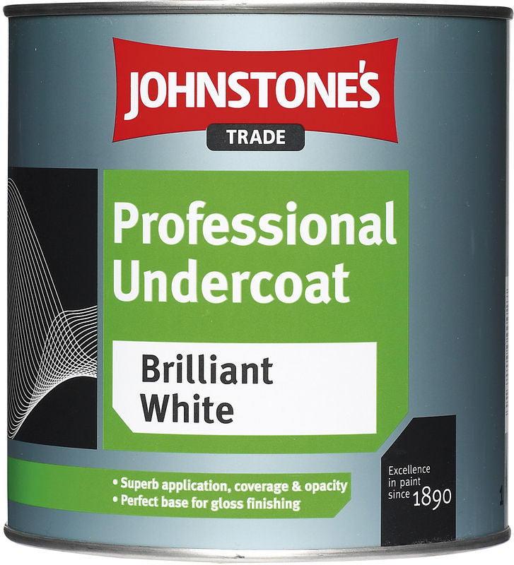 Johnstones White Professional Undercoat 1 litres - Formby Timber Supplies Ltd