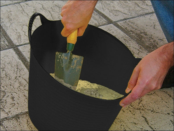 Black 15 Litres Heavy-Duty Polyethylene Flex Tub - Formby Timber ...