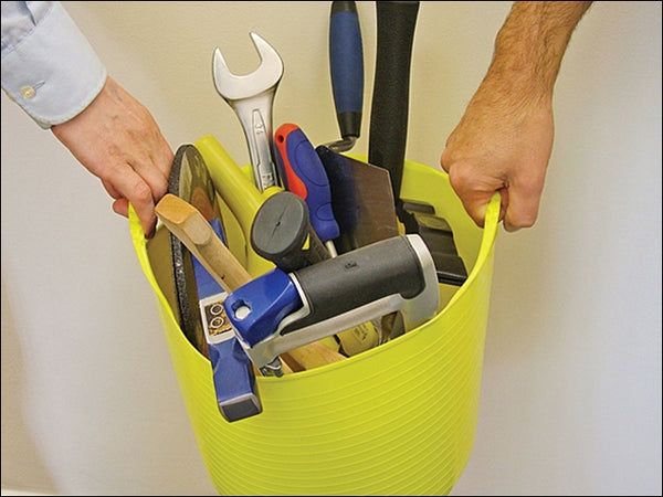 Yellow Heavy-Duty Polyethylene Flex Tub 42 Litres - Formby Timber ...